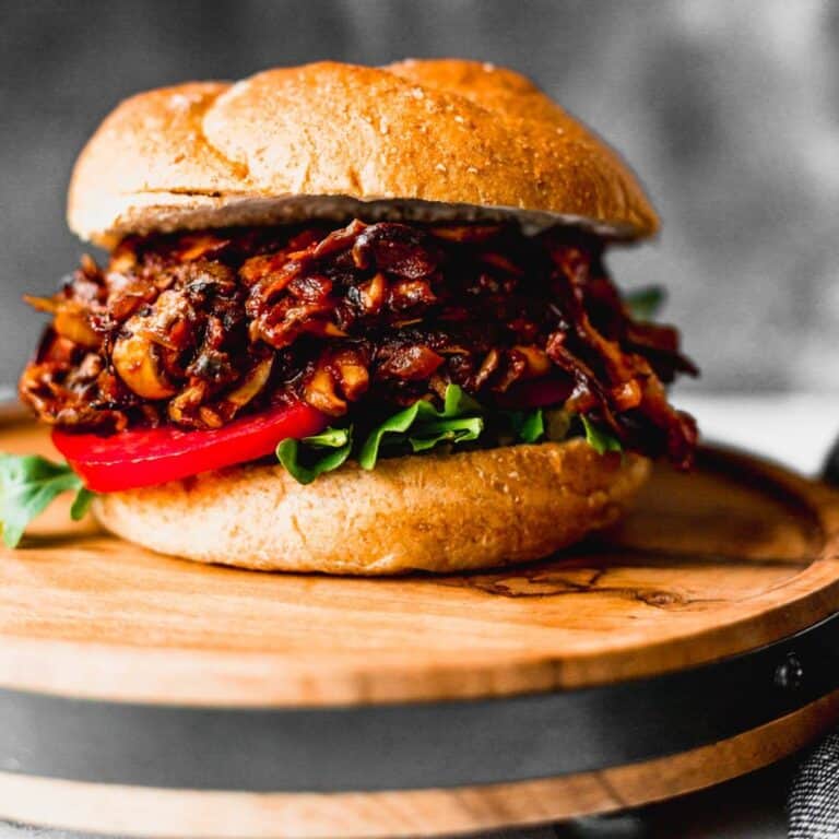 Pulled Shiitake Mushroom BBQ • Beautiful Ingredient