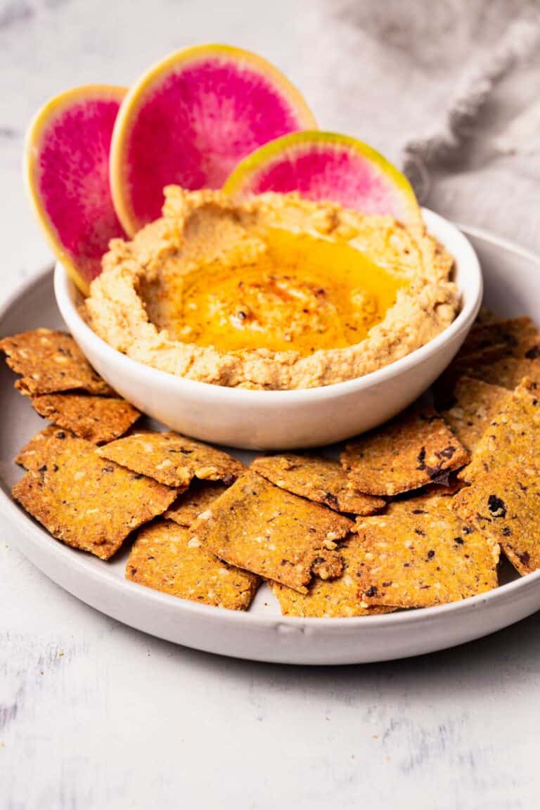 Homemade Vegan Rosemary Crackers • Beautiful Ingredient