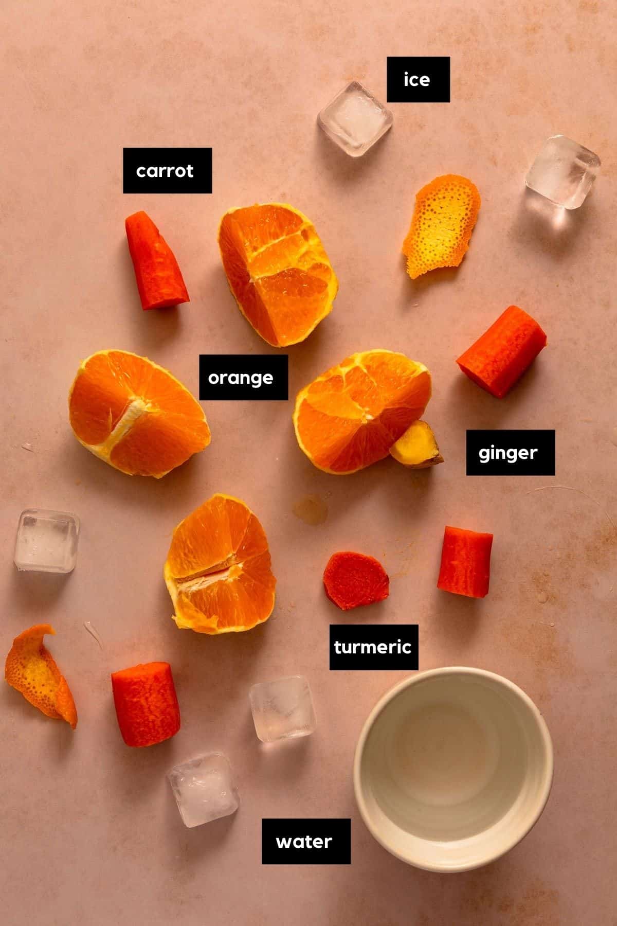 Sunshine Orange Blender Juice • Beautiful Ingredient
