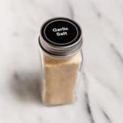 How to Make Garlic Salt (with reduced sodium) • Beautiful Ingredient