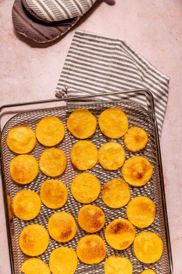 Toasted Polenta Rounds (air fryer or oven) • Beautiful Ingredient