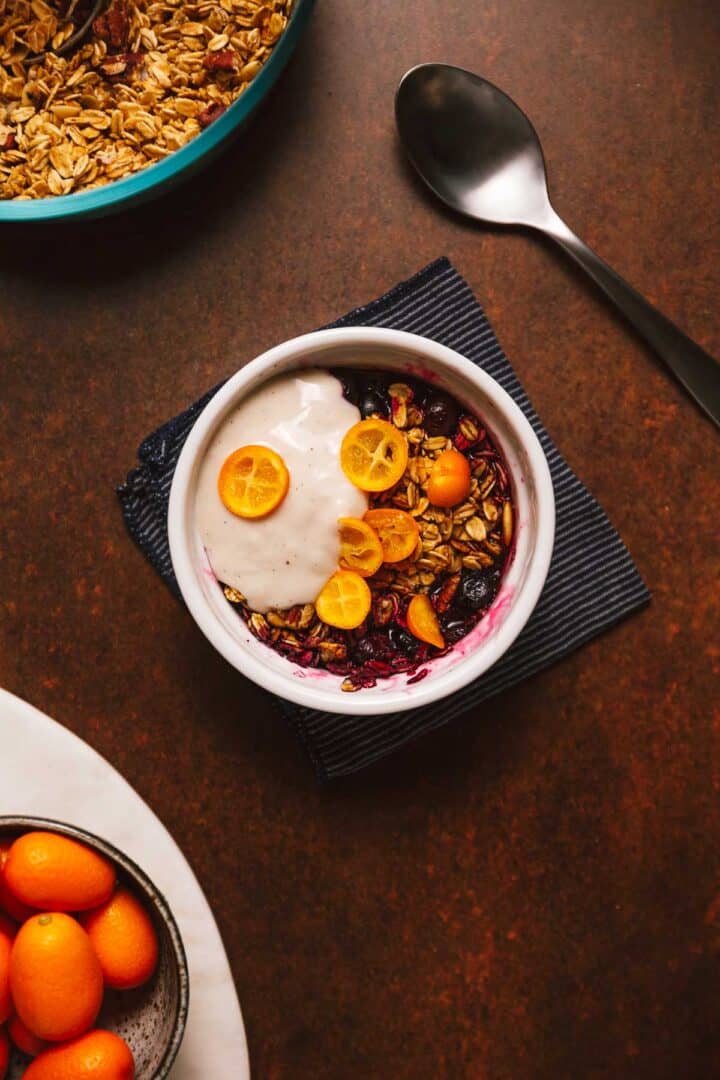 Quick Vegan Crisp (Frozen Fruit) • Beautiful Ingredient