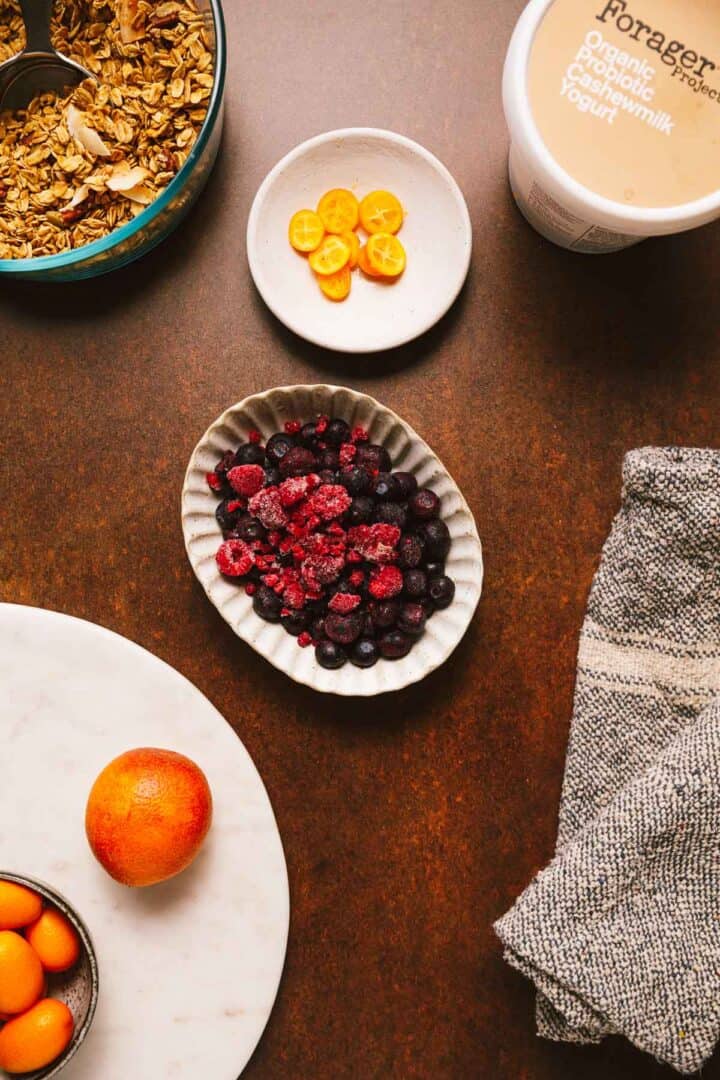 Quick Vegan Crisp (Frozen Fruit) • Beautiful Ingredient