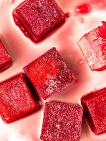 Edible Flower Ice Cubes • Beautiful Ingredient
