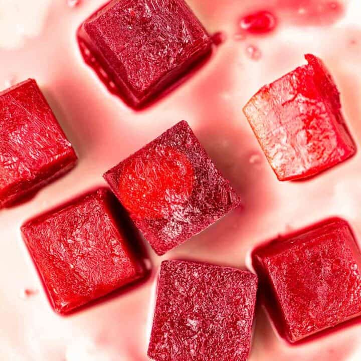 Edible Flower Ice Cubes • Beautiful Ingredient