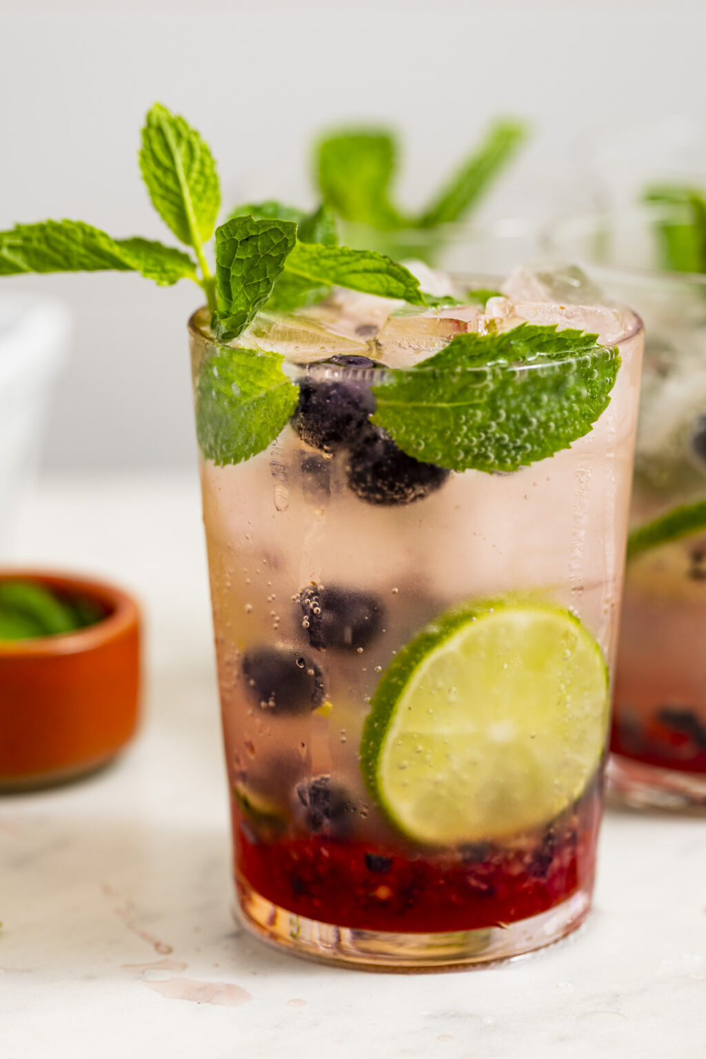 Blueberry Mojito Mocktails • Beautiful Ingredient